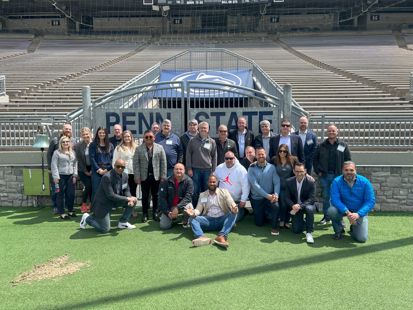 Shaner Attends PSU Football Team Networking Night